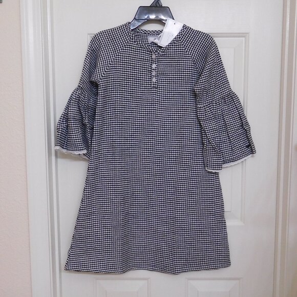 Petite Plume | Pajamas | Nwt Petite Plume Houndstooth Bell Sleeve ...